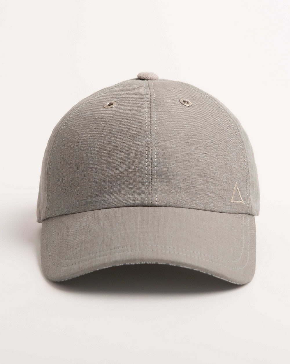 Zeno Baseball Hat in Linen, Sage | Aloisio